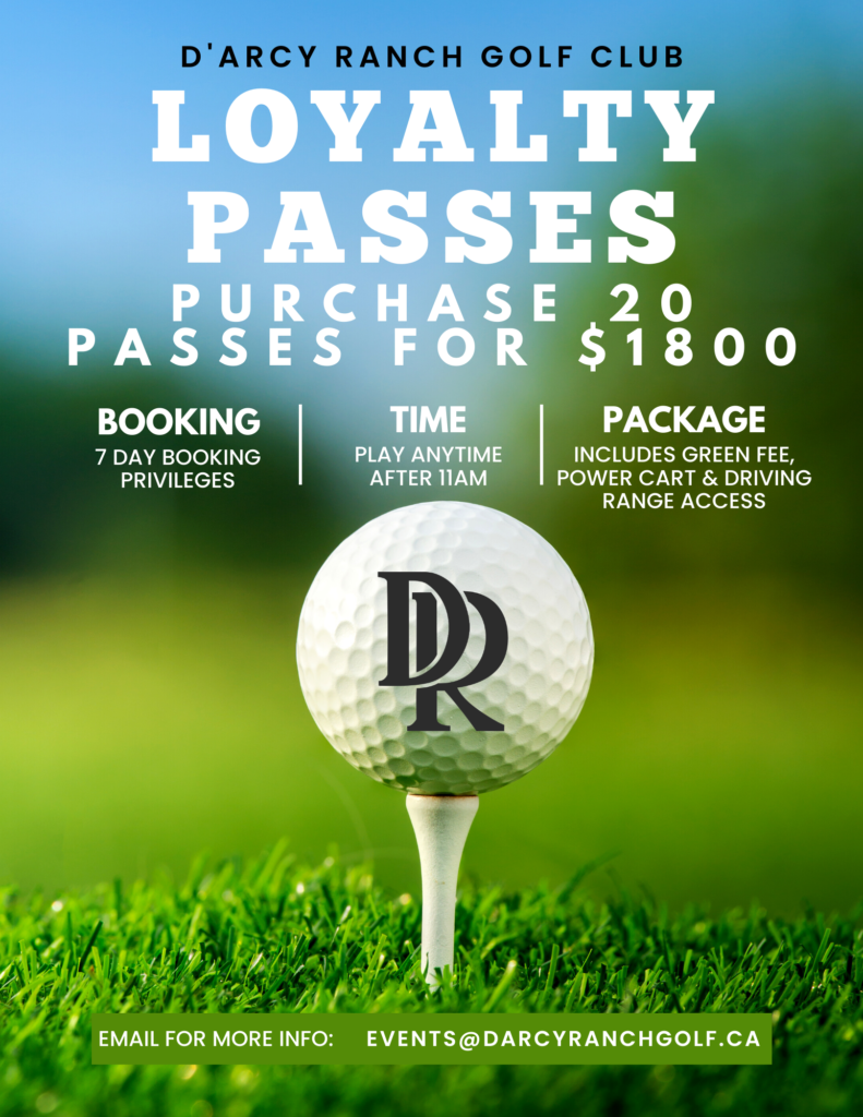 Special Events at D'Arcy Ranch Golf Club - Okotoks, Alberta
